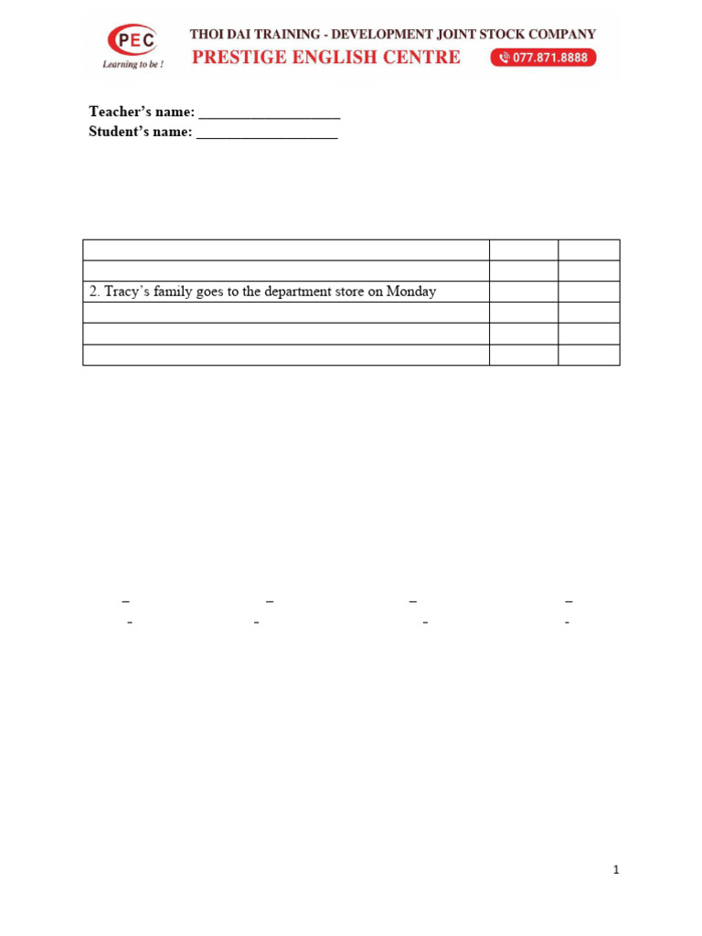 G6-TEST 5-2023 | PDF