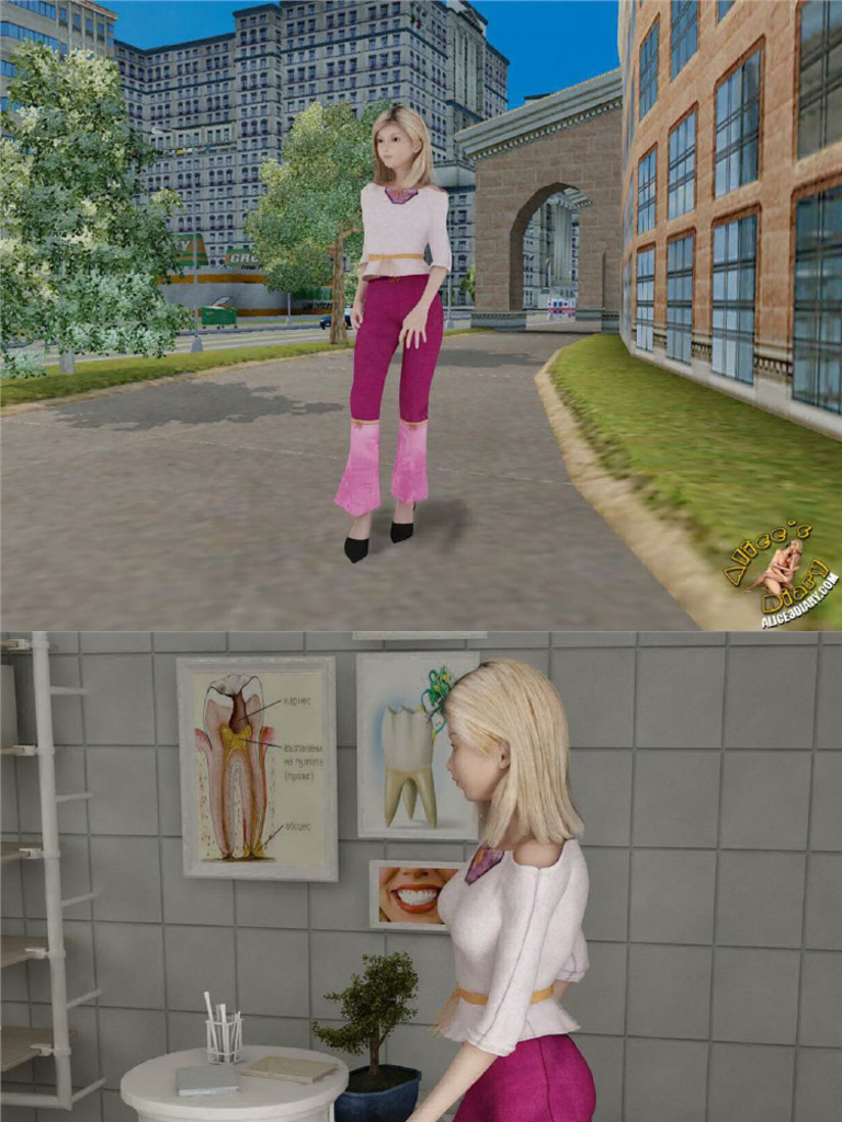 Alices Diary - Chapter 14 - hot lesbian seduction in dentists office - PDF Room | PDF