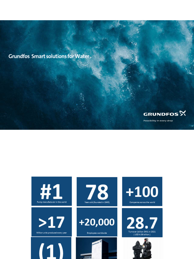 Grundfos Smart Solution For Water | PDF | Pump | Electric Power