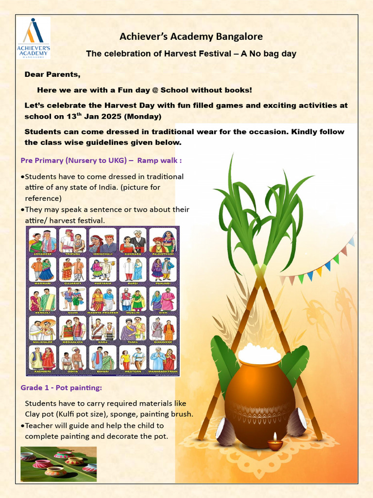 Harvest Festival Fun Day Activities | PDF