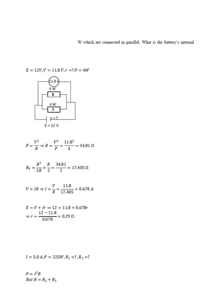 Physics Minded Platform Assignment 3 Scheme | PDF | Series And Parallel ...