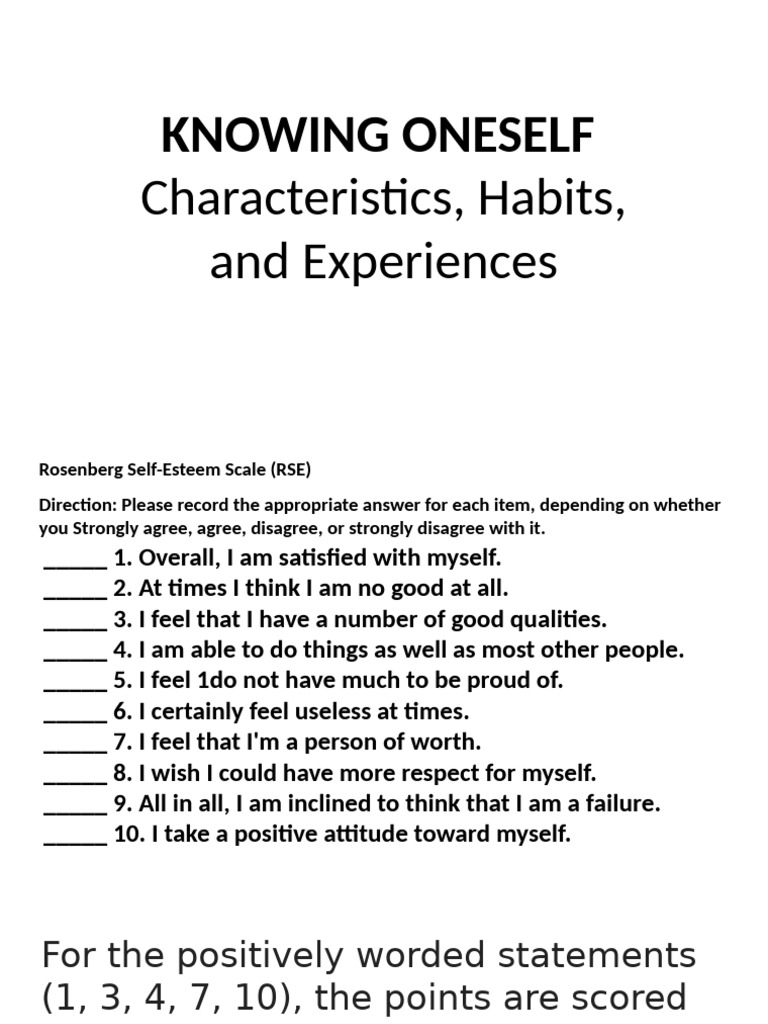 Factors That Affect The Persons Self Perdev Lesson 3 | PDF | Self Esteem | Self Efficacy