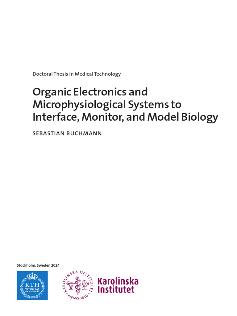 Organic Electronics & MPS | PDF