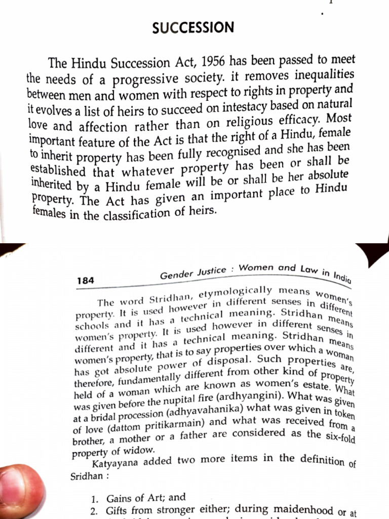 Overview of Hindu Succession Act, 1956 | PDF | Inheritance | Intestacy