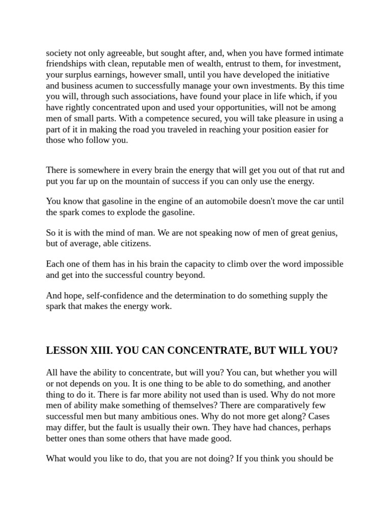 The Power of Concentration Part30 | PDF