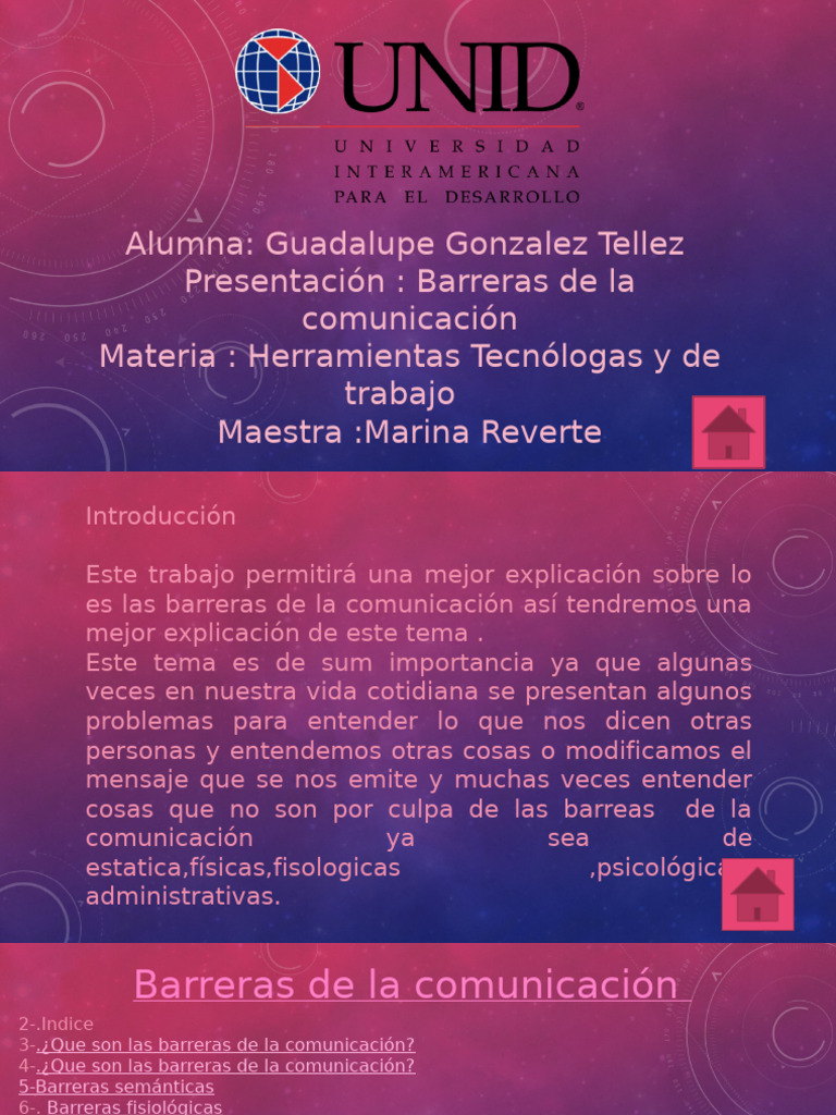 Trabajo Unid | PDF | Comunicación | Comunicación no verbal