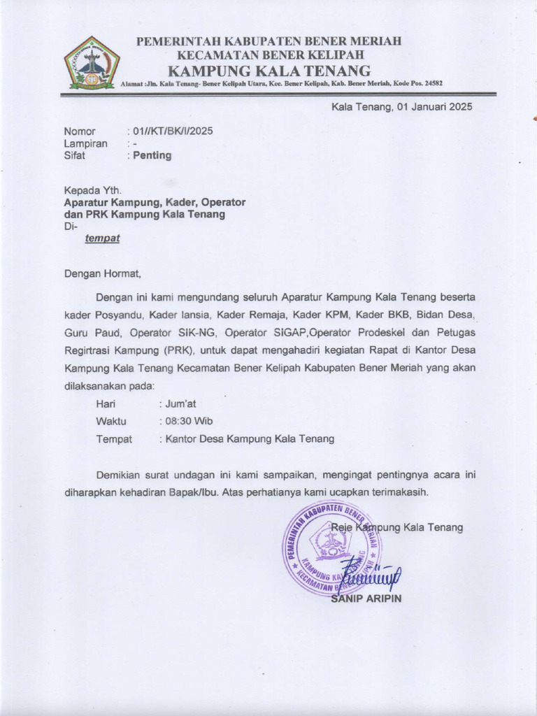 Undagan Rapat 2025 | PDF