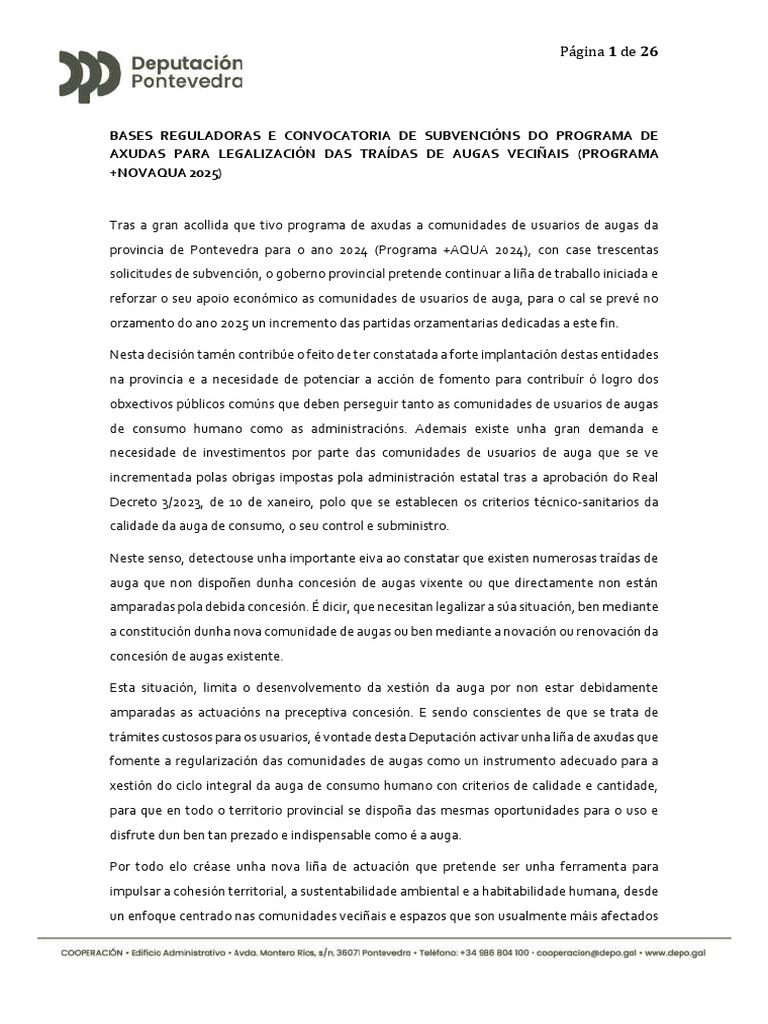 Bases +NOVAQUA 2025 | PDF