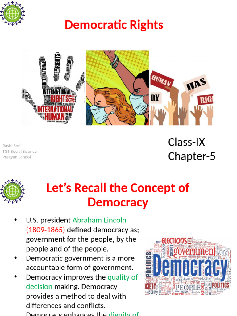 Understanding Democratic Rights in India | PDF | Democracy | Political ...