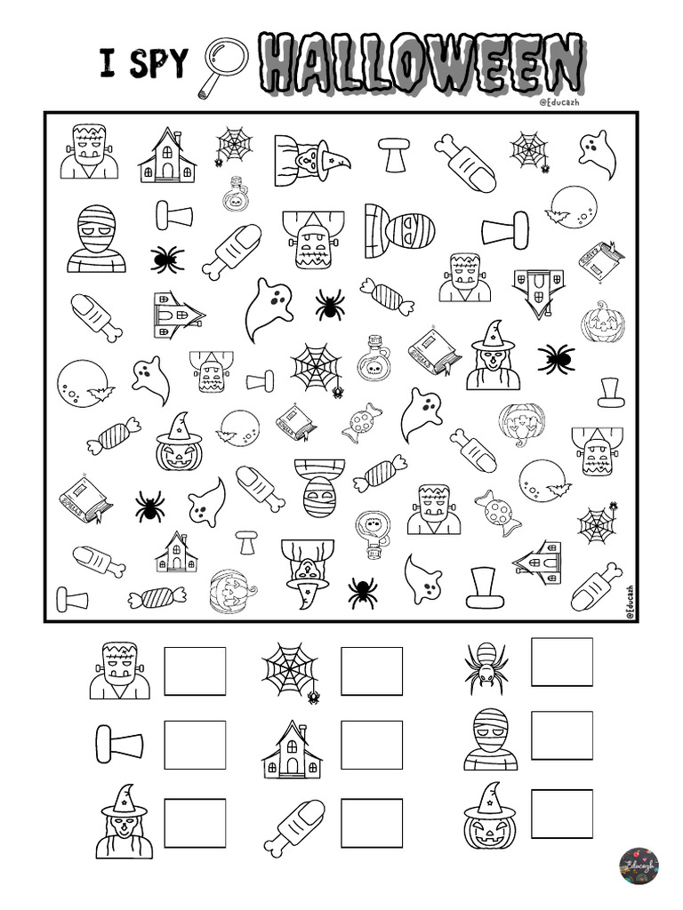 I Spy Halloween | PDF