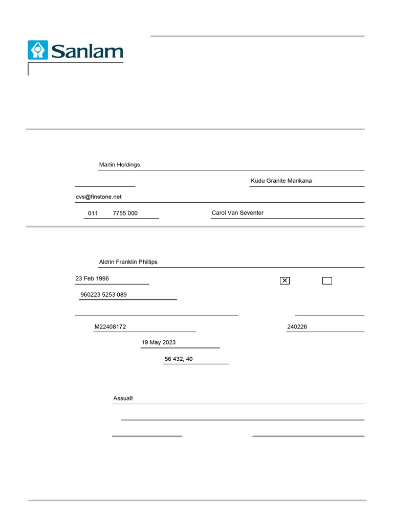HRD026 - Notification Form | PDF