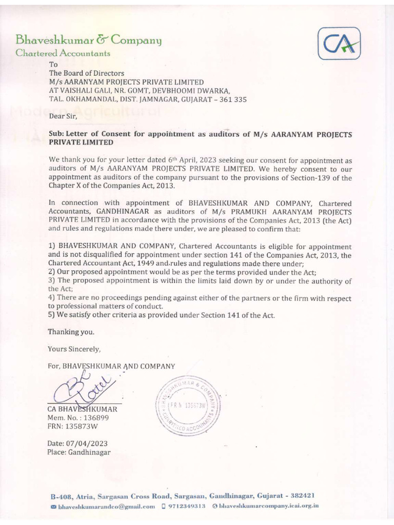 AUDITOR CONSENT | PDF