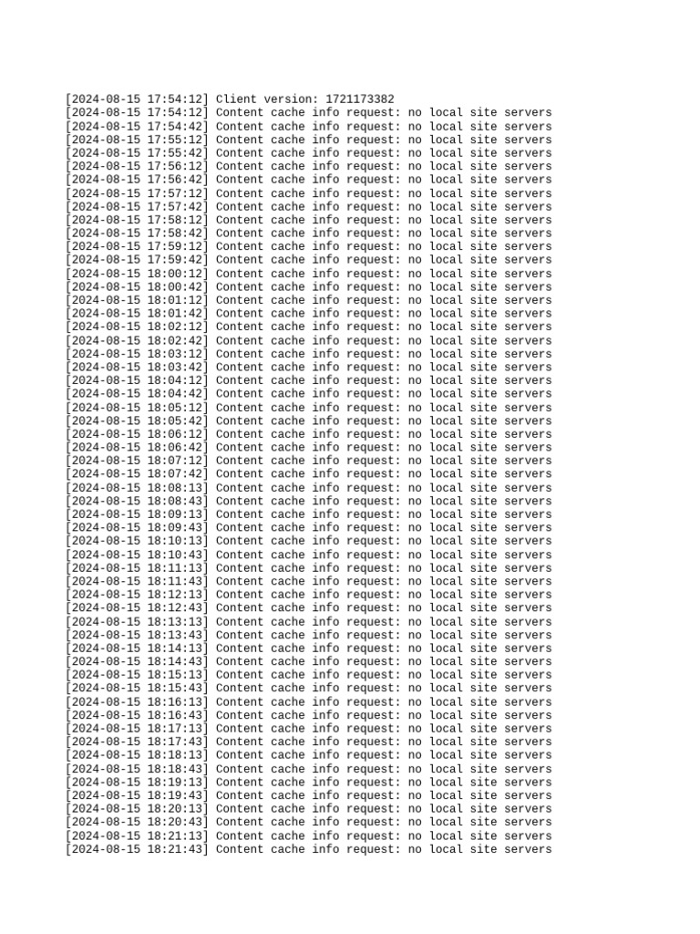 sitelicense_log | PDF | Cache (Computing) | Internet Protocols