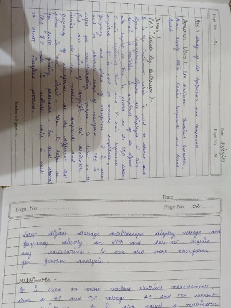 Electronic Practical | PDF