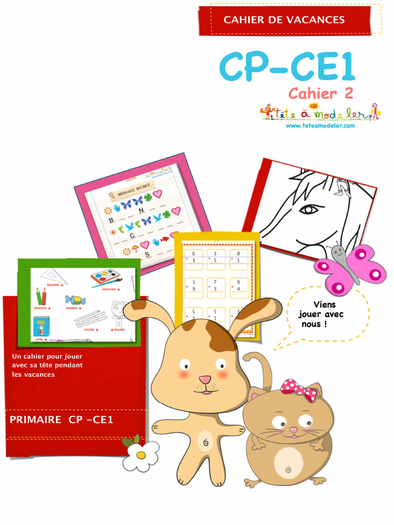 Cahier de Vacances CP Ce1 Cahier2 Cahier de Vacances CP Ce1 Cahier2 ...