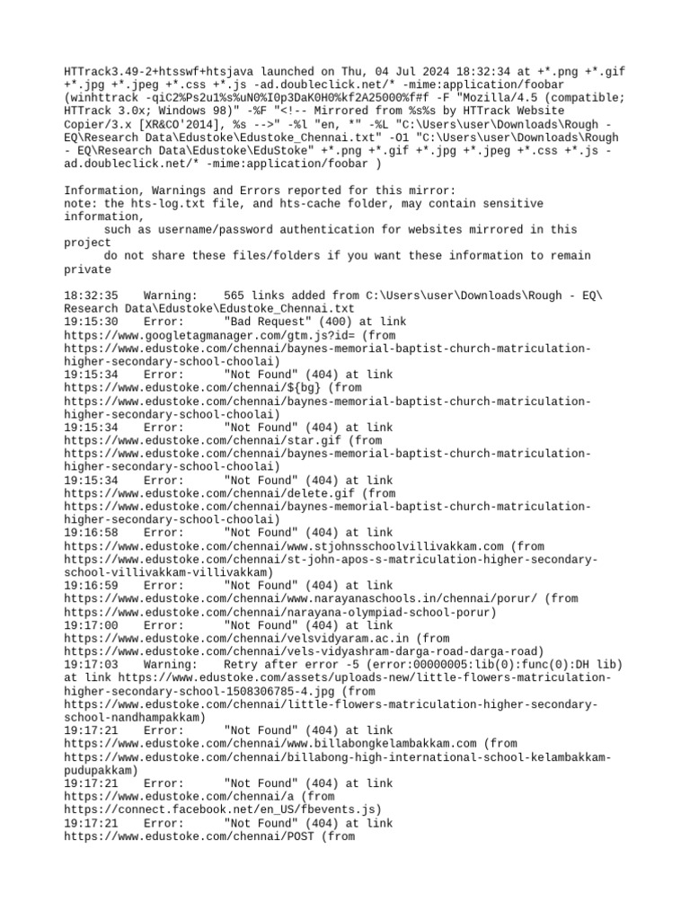 hts-log | PDF | User (Computing) | Utility Software
