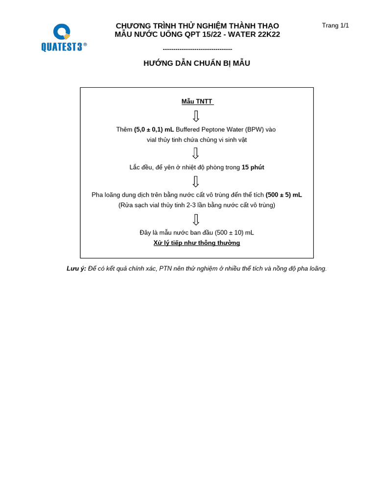 3.huong Dan Chuan Bi Mau QPT 15-22 | PDF