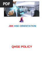 Induction Presentation - For Visitors | PDF | Safety