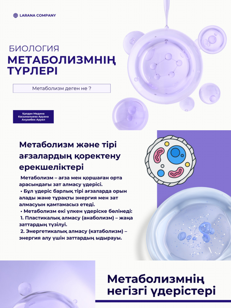 Purple and White Professional Science Project Presentation PDF | PDF