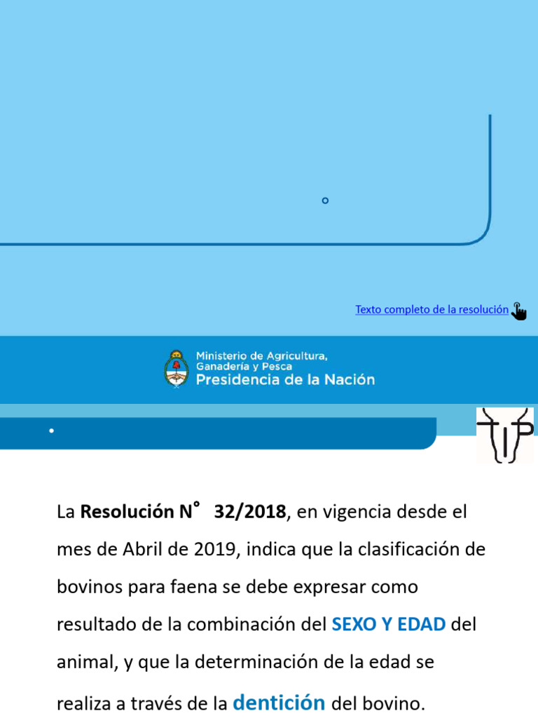 Tipificacion | PDF | Vacas | Sexo