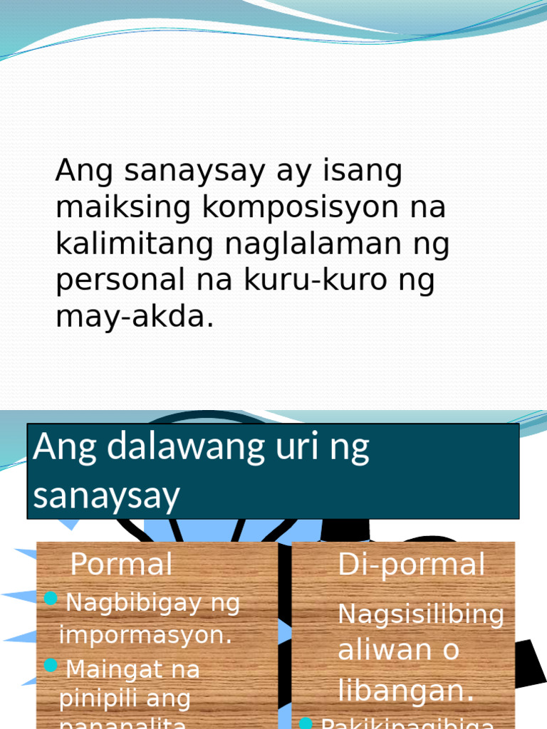 Parabula NG Banga | PDF