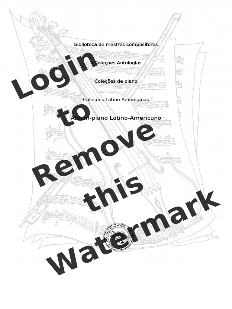 Latin American Album Piano | PDF | Music Theory | Musical Compositions