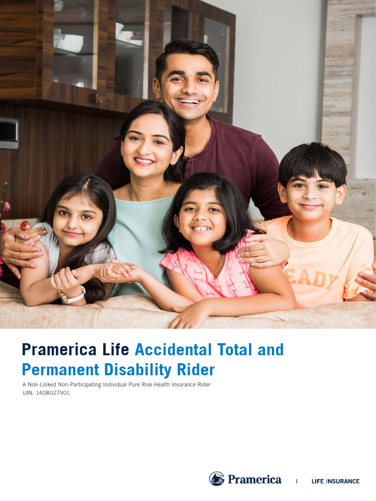 Pramerica Life_ACCIDENTAL TOTAL AND PERMANENT DISABILITY RIDER_2024_OCT ...