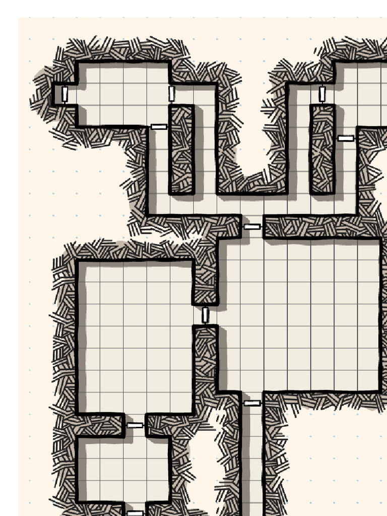 Ancient Stronghold of The Demon Witch - 19x32 | PDF