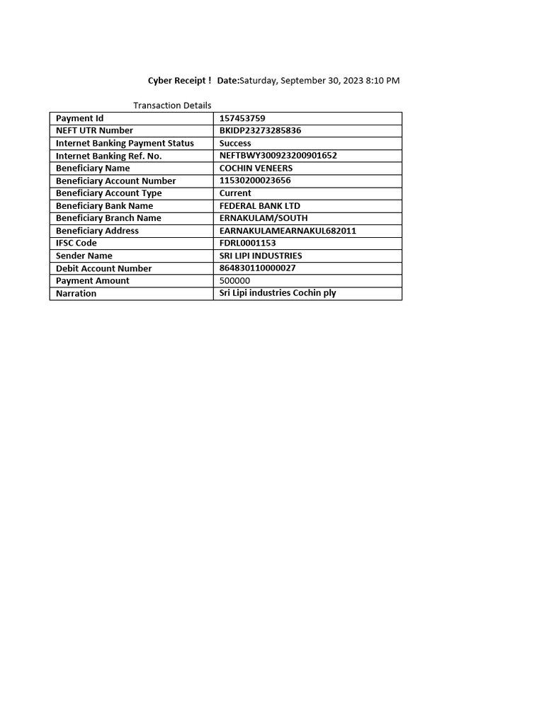 CounterFoil 300923 | PDF