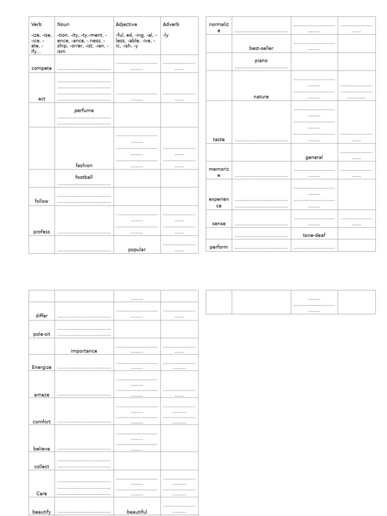 WF friends plus 8 | PDF | Language Mechanics | Linguistic Morphology