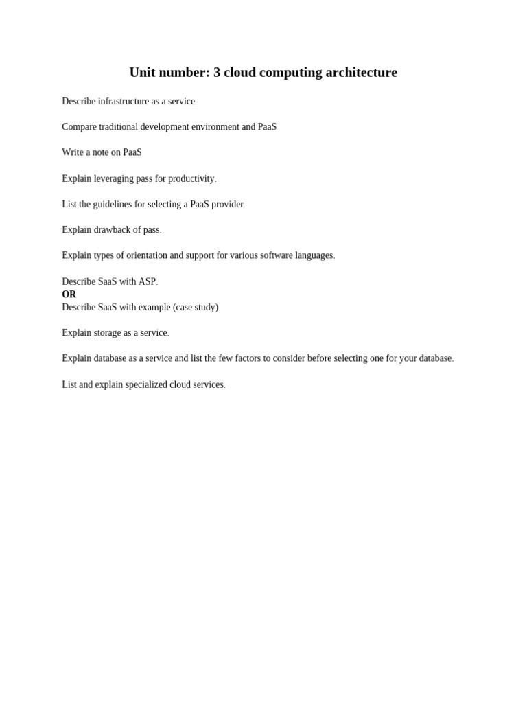 Cc Question Bank Unit03 And 04 1 Pdf