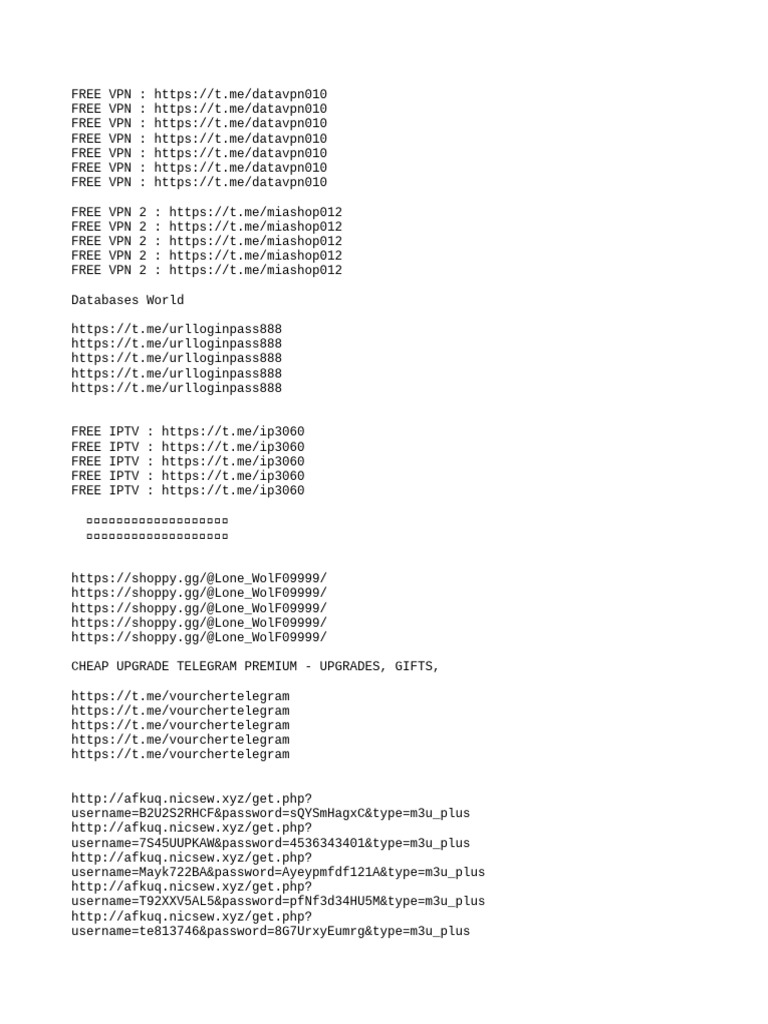 175 X Iptv M3u World 1 | PDF