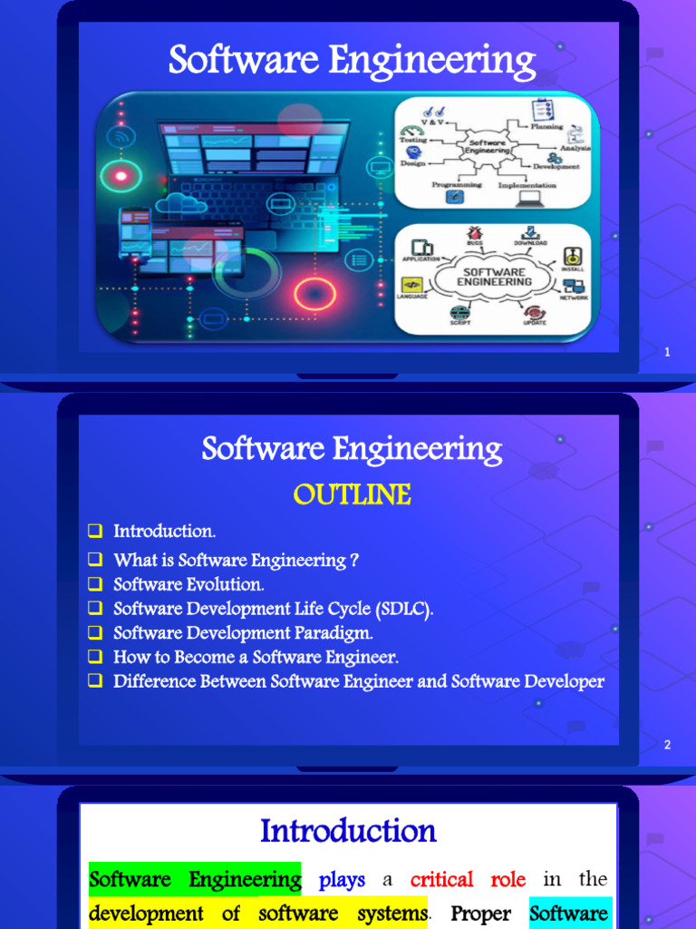Lecture 02. Software Engineering | PDF | Software Development Process | Design