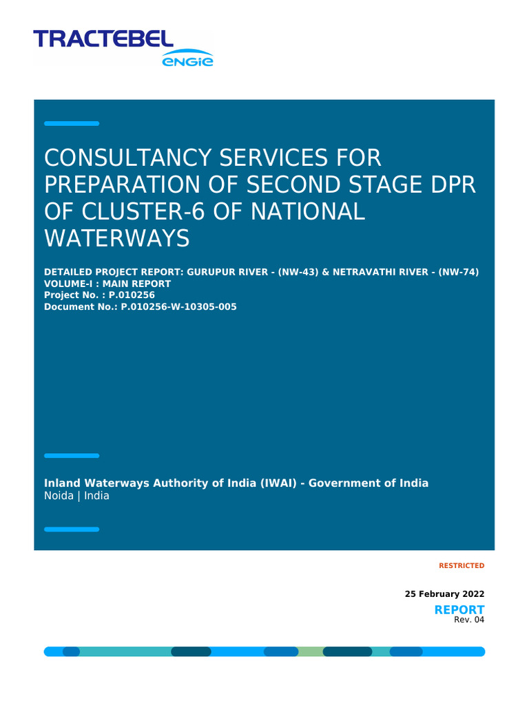 Gurupur & Netravati River DPR Report | PDF | Hydrography | Dam