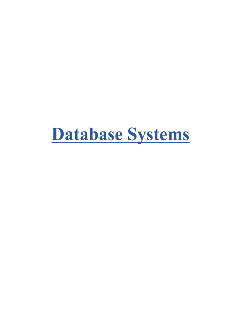 2 - Introduction To Databases Chapter 1 and Chapter 2 - 2 | PDF