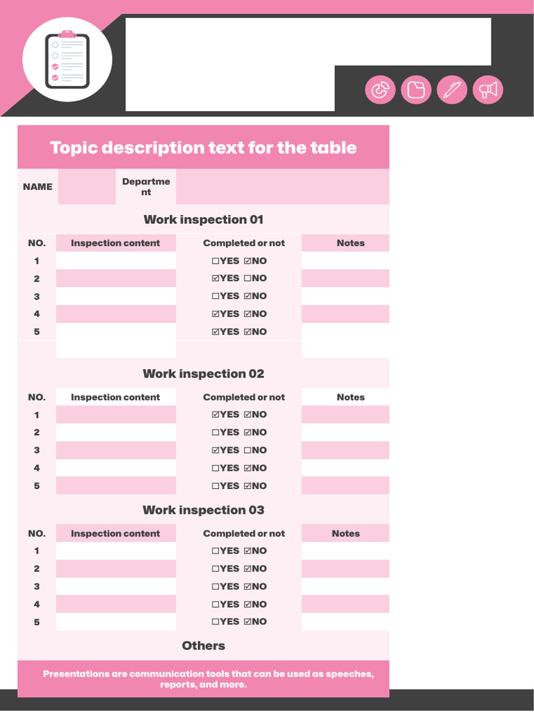Job Check List | PDF