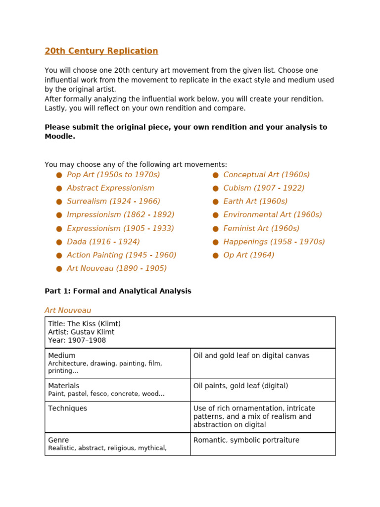 20th Century Replication | PDF | Paintings | The Arts