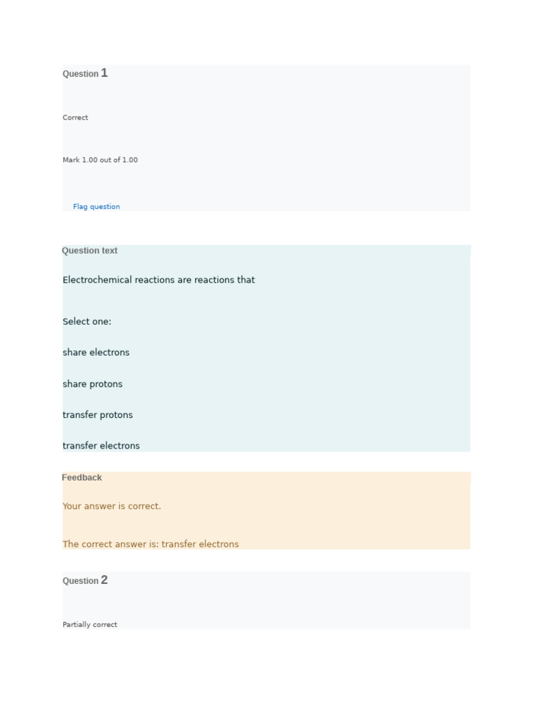Module 5 Lesson 1 Assignment | PDF | Redox | Chemical Reactions