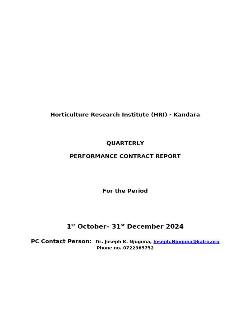 q2 Hri Report Oct To Dec 2024 | PDF