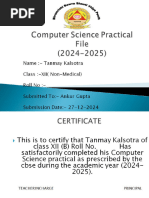Ii Puc Computer Science 2025 26 Practical List Part A | PDF
