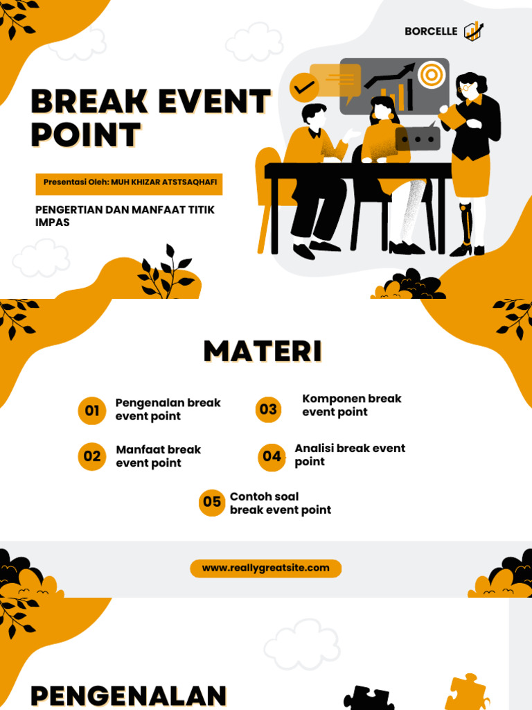 Tugas Break Event Point (MUH KHIZAR ATSTSAQHAFI) | PDF