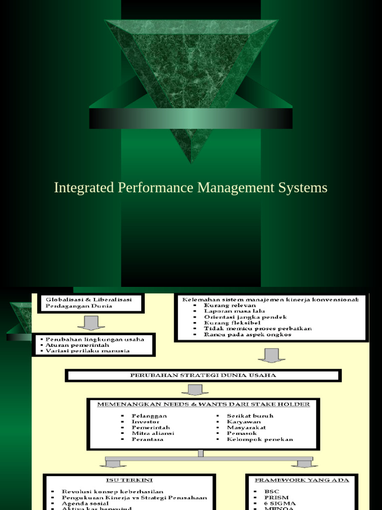 Integrated Performance Management Systems | PDF