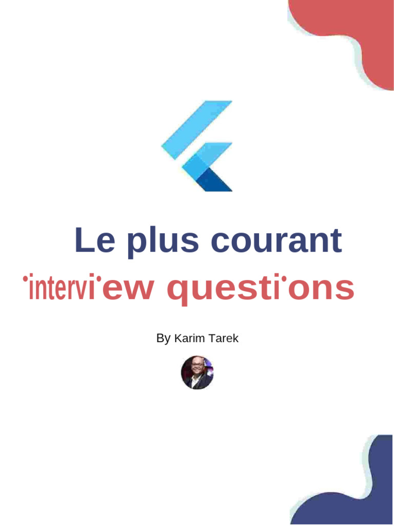 Avantages et architecture de Flutter | PDF | Logiciel gratuit | Génie logiciel