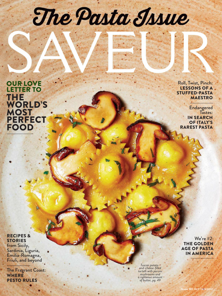 Saveur 2017'10-11 | PDF | Pasta | Pesto