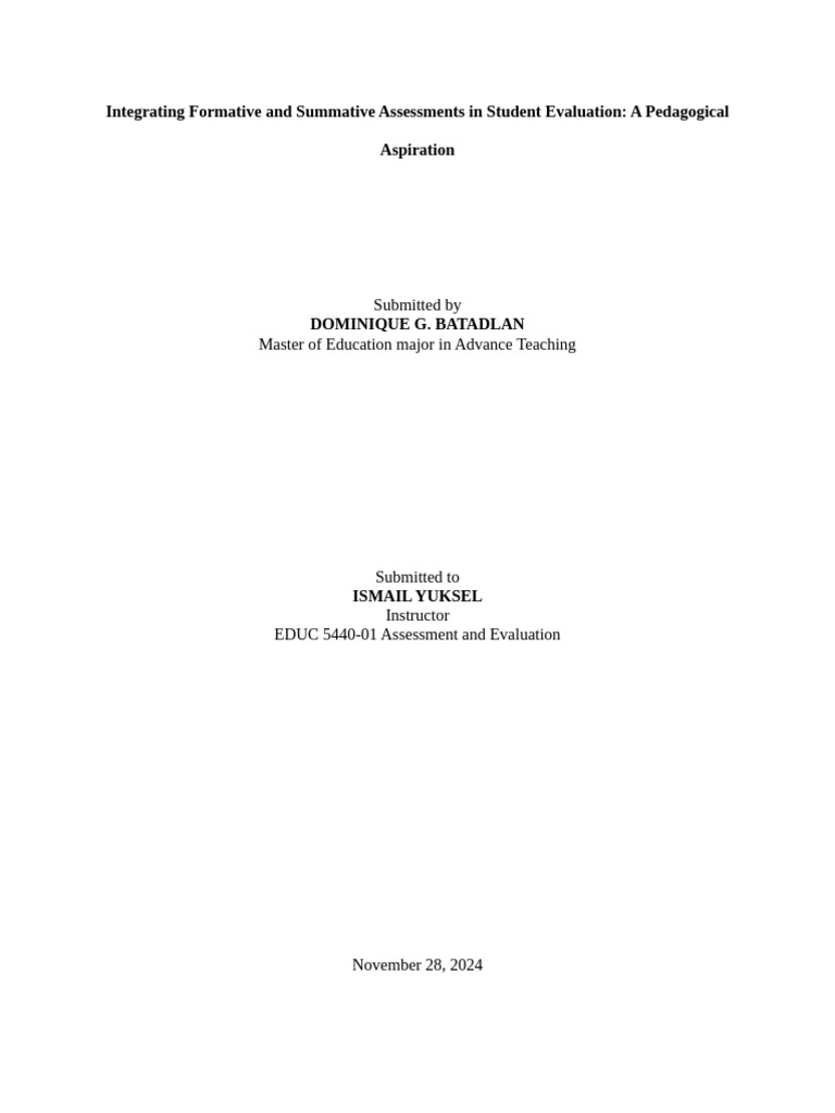 Portfolio Activity Unit 2 | PDF | Educational Assessment | Pedagogy