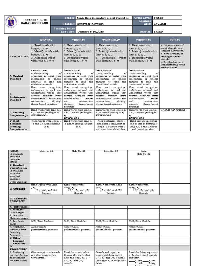 English q3 -w5 | PDF | Linguistics | Human Communication