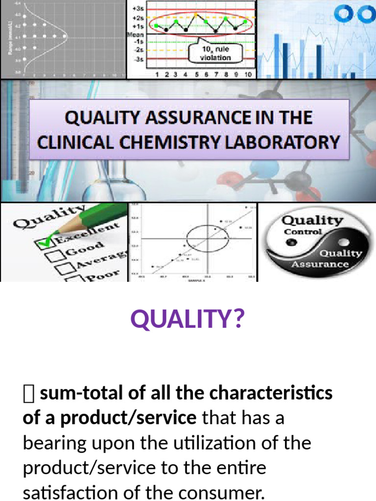 Quality Control in Clinical Chemistry | PDF | Standard Deviation | Mean