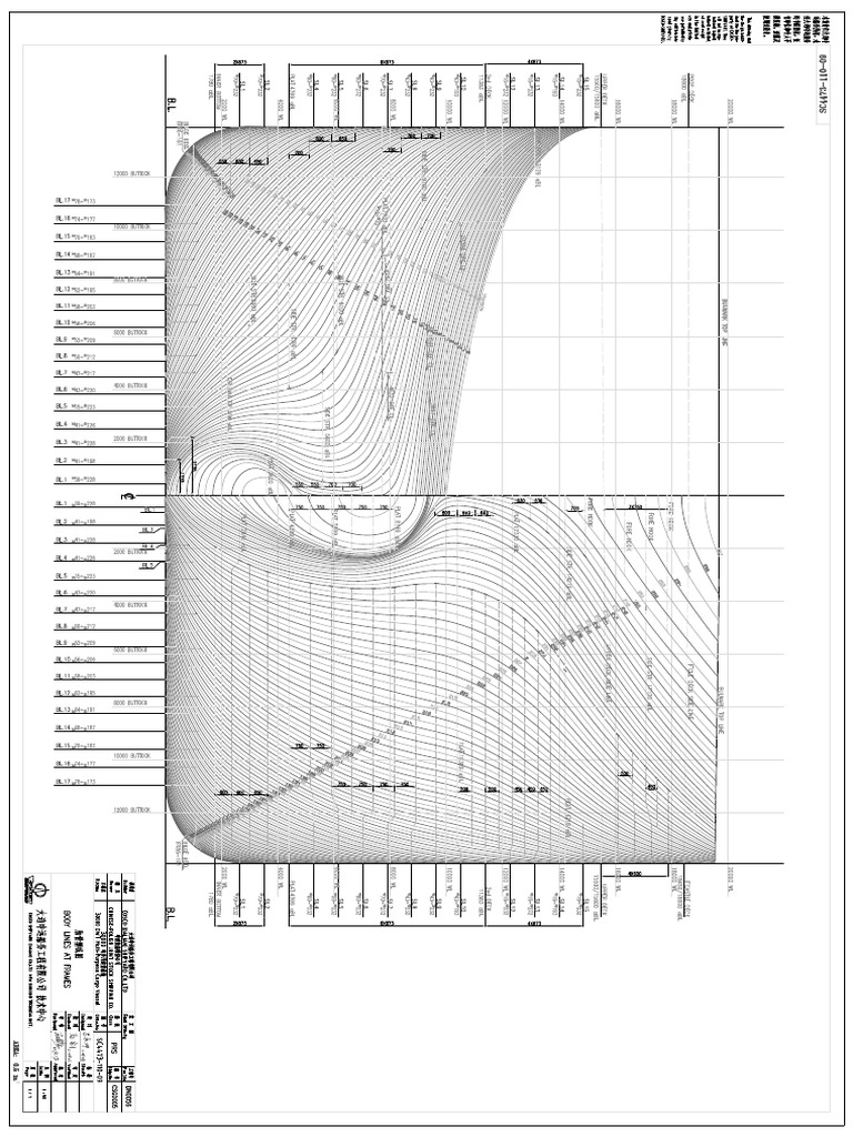 SC4473-110-09-BODY LINE AT FRANES-肋骨型线图 | PDF