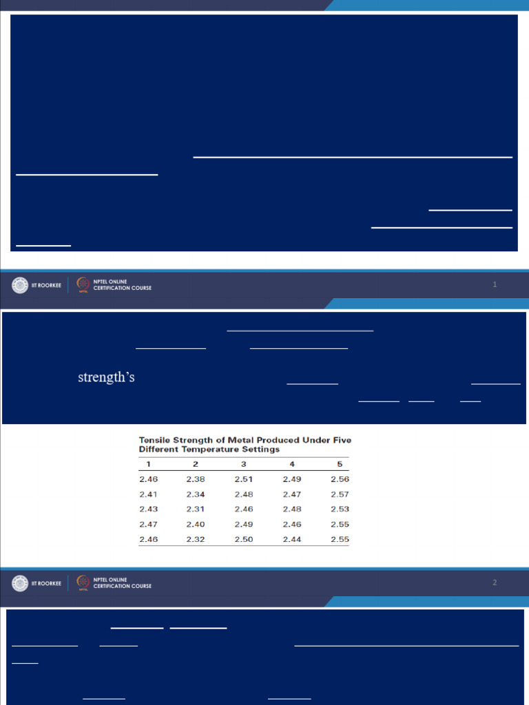 Lec 50 | PDF | Experiment | Mathematical And Quantitative Methods (Economics)