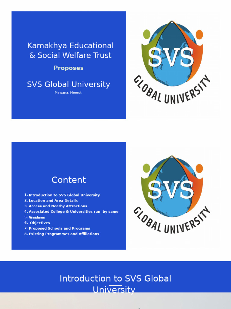 SVS Presentation | PDF | Academic Degree | Bachelor's Degree